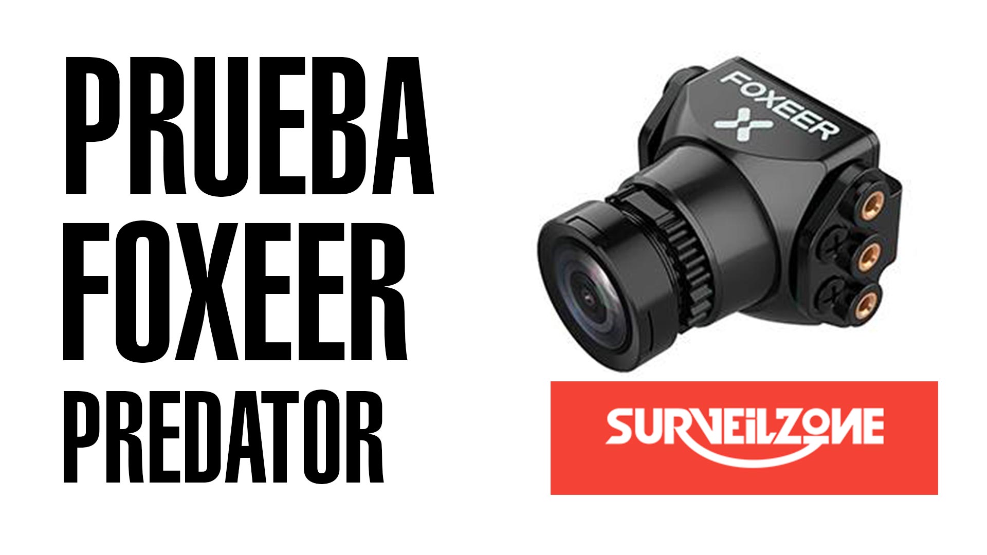 🎦🔝 PRUEBA FOXEER PREDATOR MINI - fpv drone